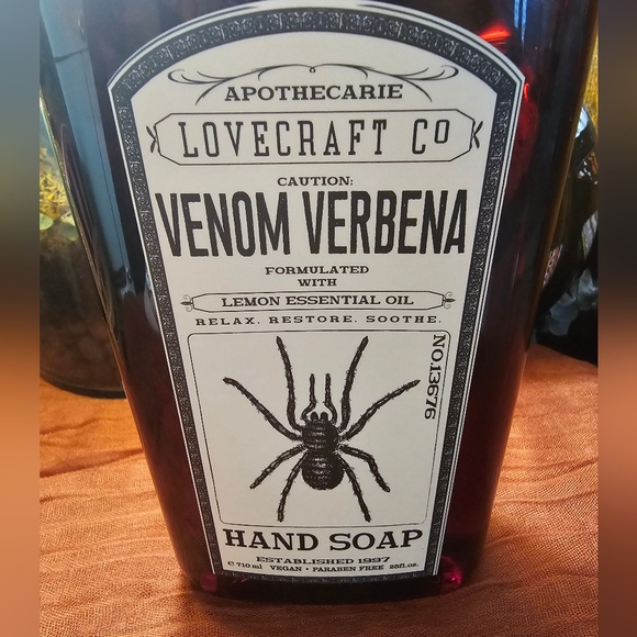Lovecraft | Bath & Body | Venom Verbena Hand Soap | Poshmark